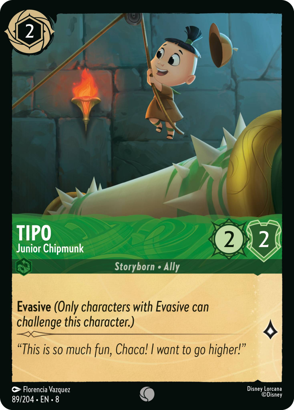 8ROF-089, C, Tipo - Junior Chipmunk (Foil) – Kai of Cards