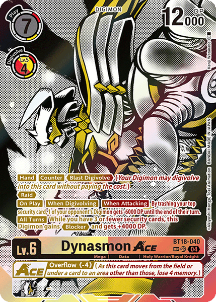 BT18-040, SR, Dynasmon ACE (2 Star Alternate Art) – Kai of Cards